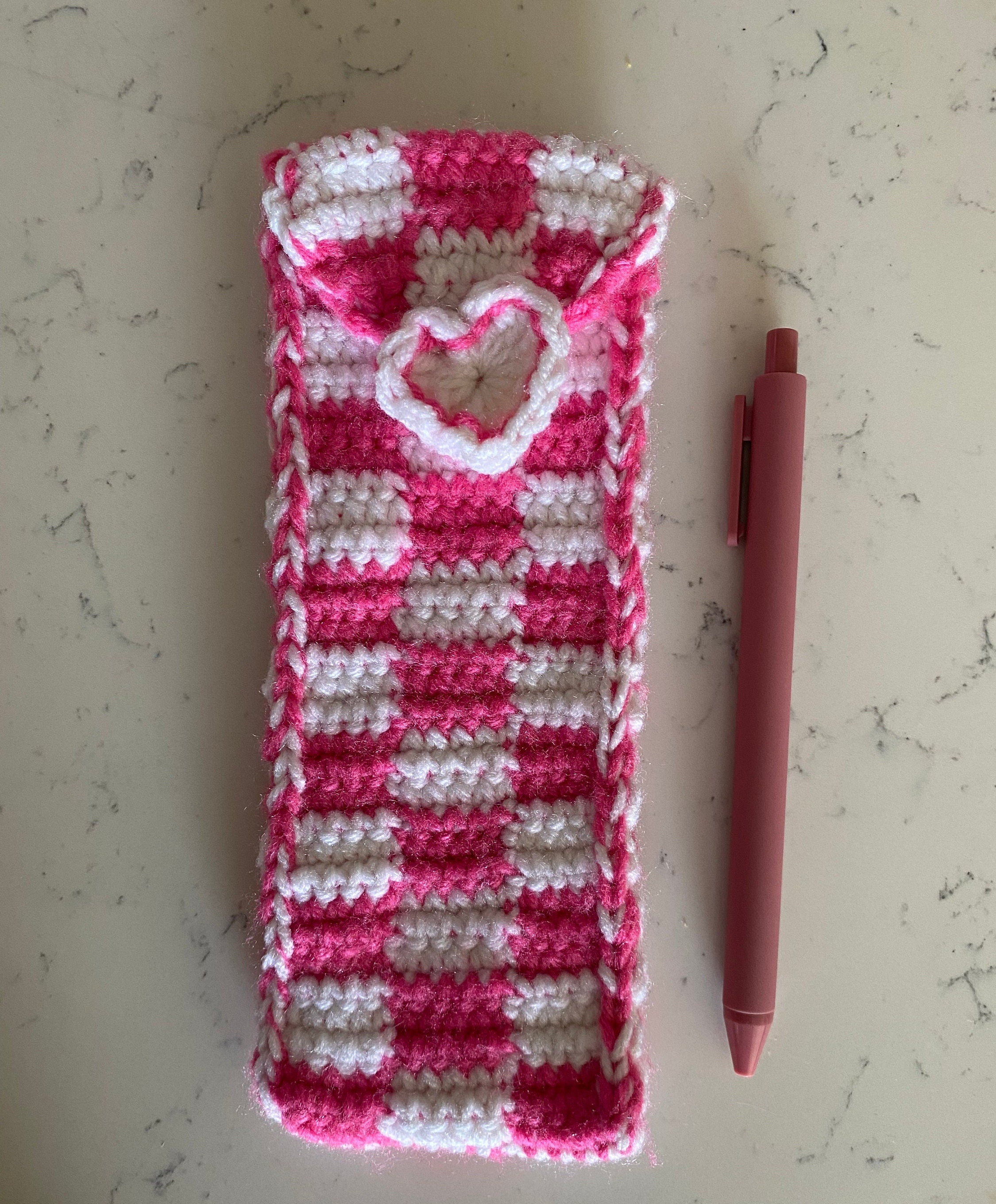 Cute Handmade Crochet Pencil Pouch - Etsy