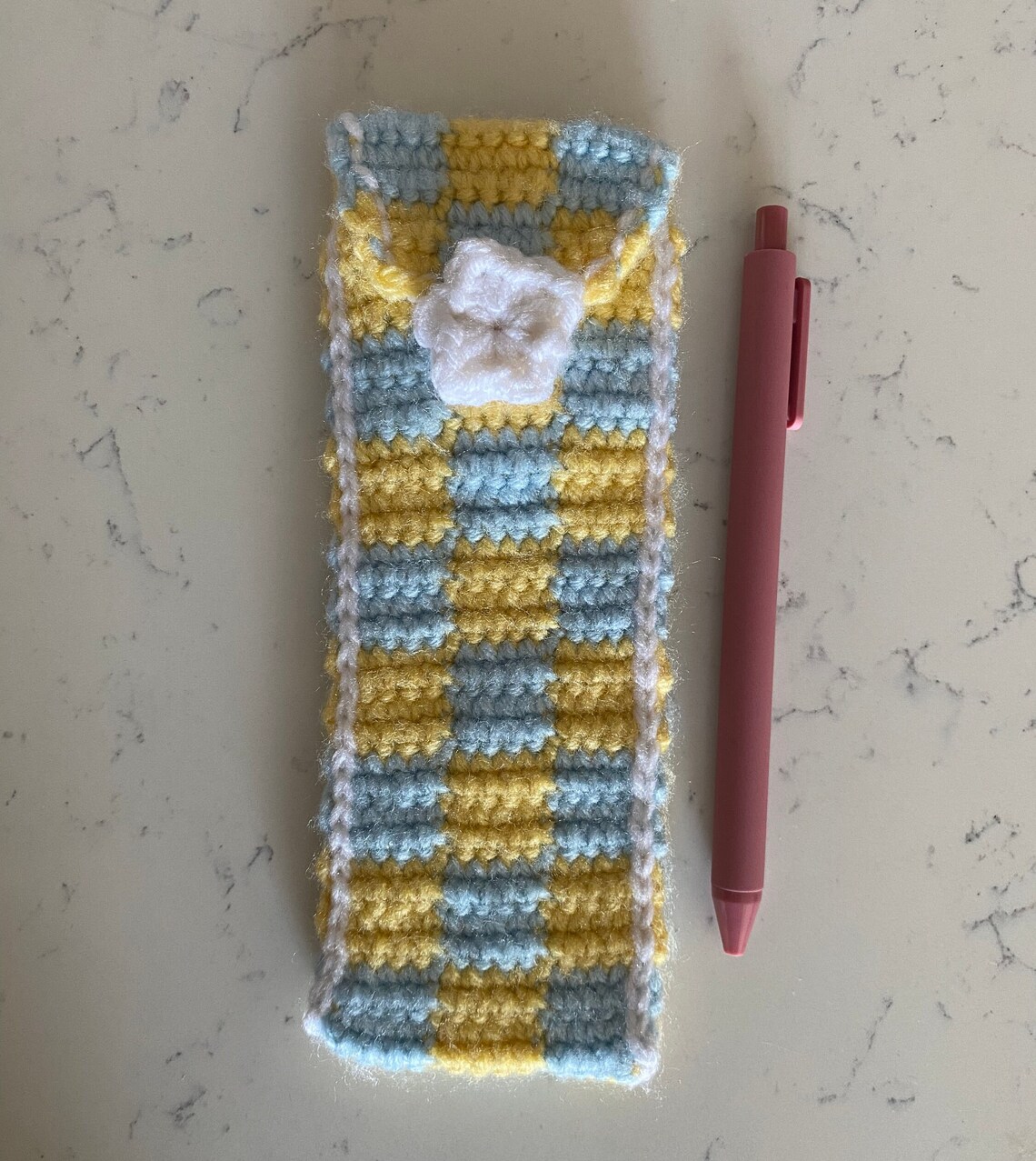 Cute Handmade Crochet Pencil Pouch - Etsy