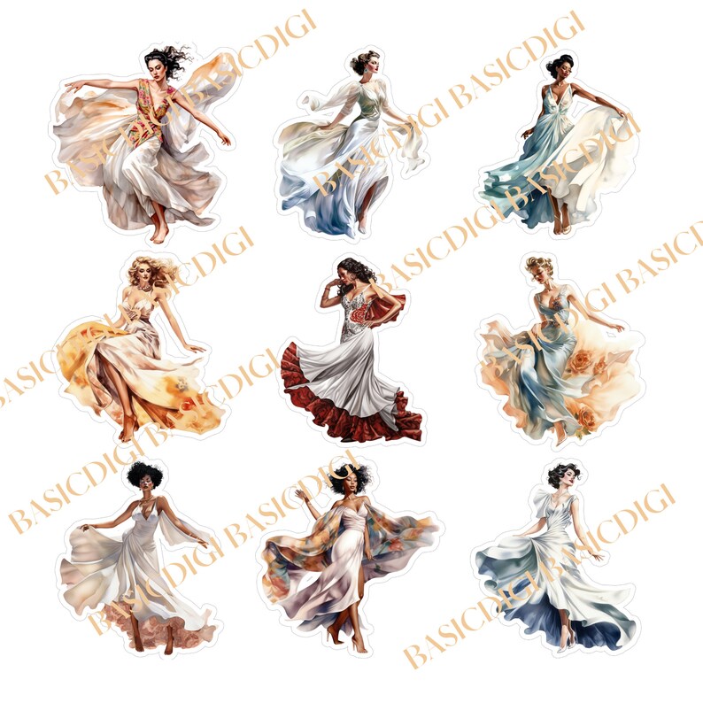 Classic Pin up Girl Vinyl Stickers - Perfect Retro Sticker Sheet for ...