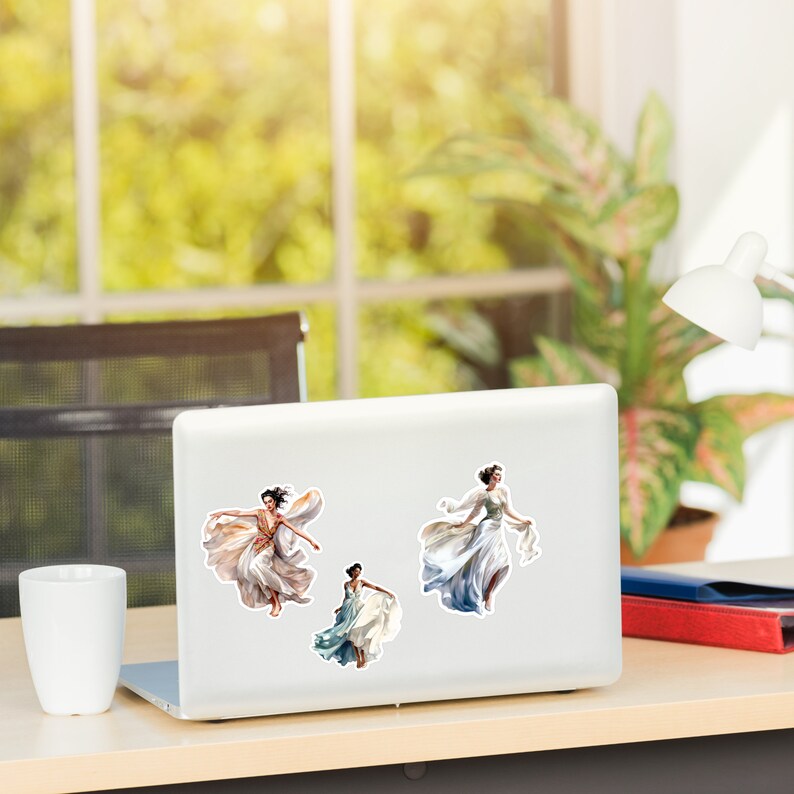 Classic Pin up Girl Vinyl Stickers Perfect Retro Sticker Sheet for ...