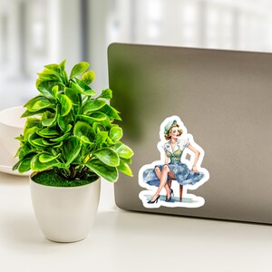 Pin-up Girl Vinyl Sticker Set the Perfect Addition to Your - Etsy