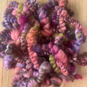 Handspun Coiled Art Yarn - Etsy