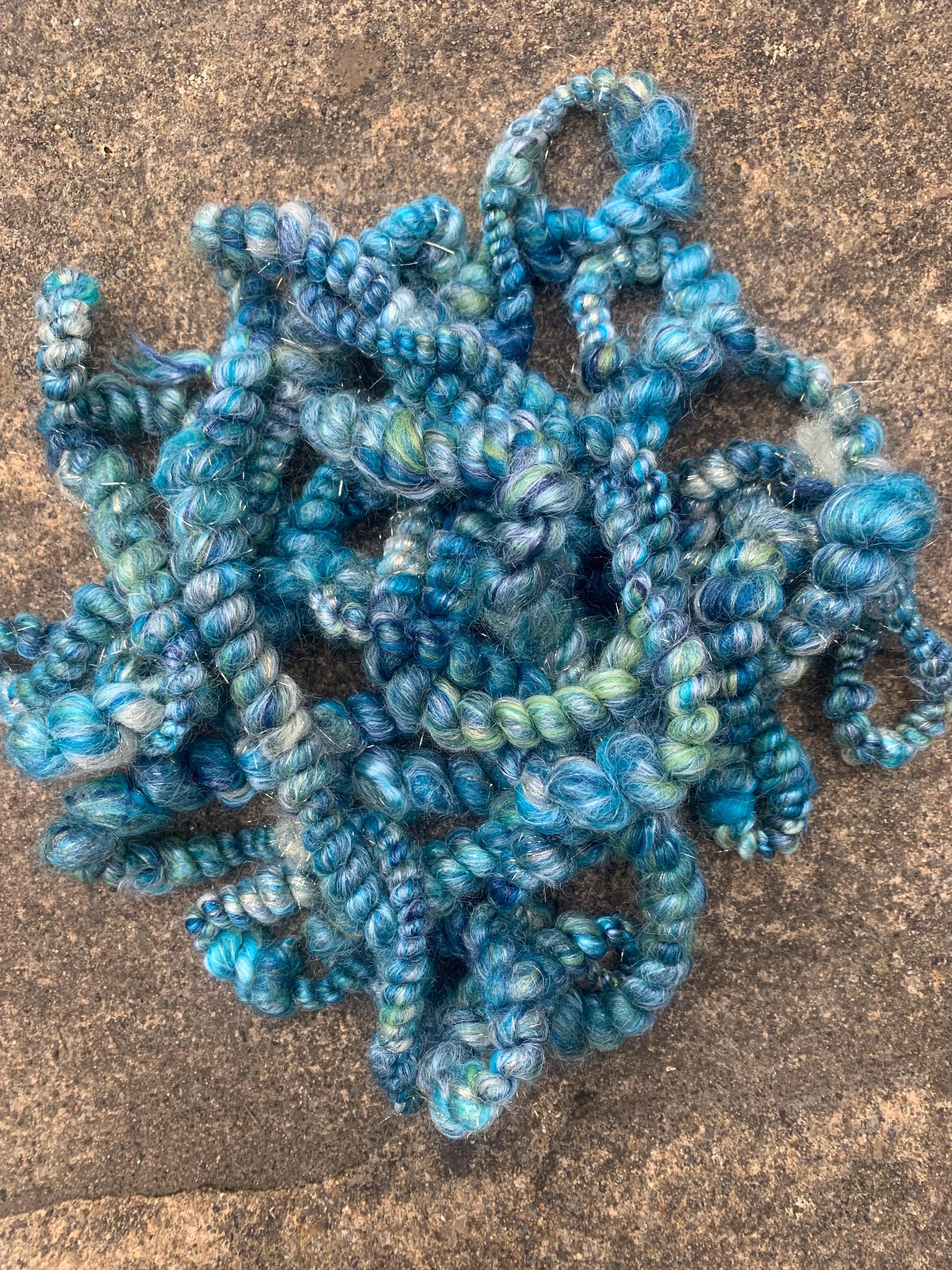 Handspun Coiled Art Yarn - Etsy