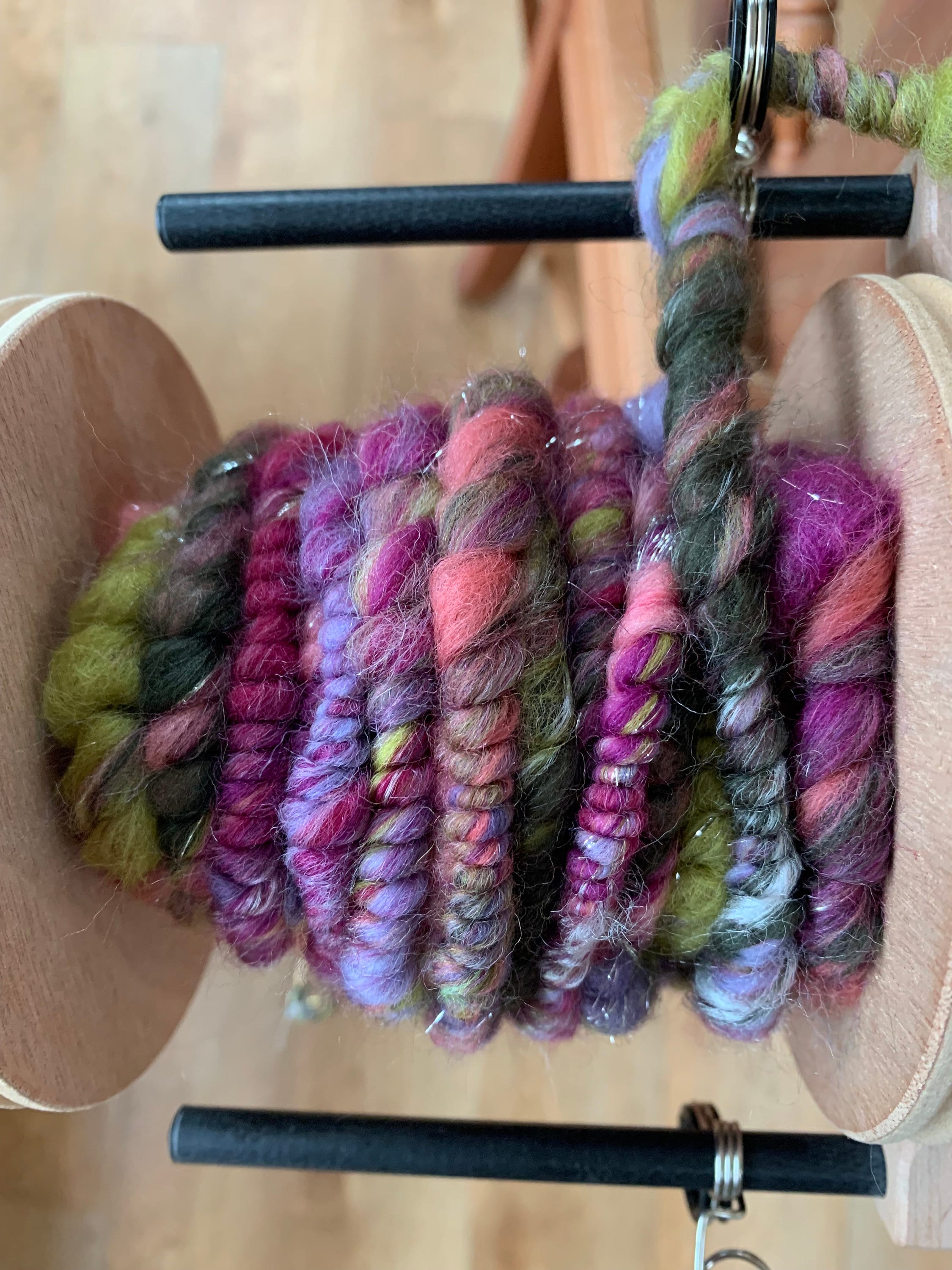 Handspun Coiled Art Yarn - Etsy