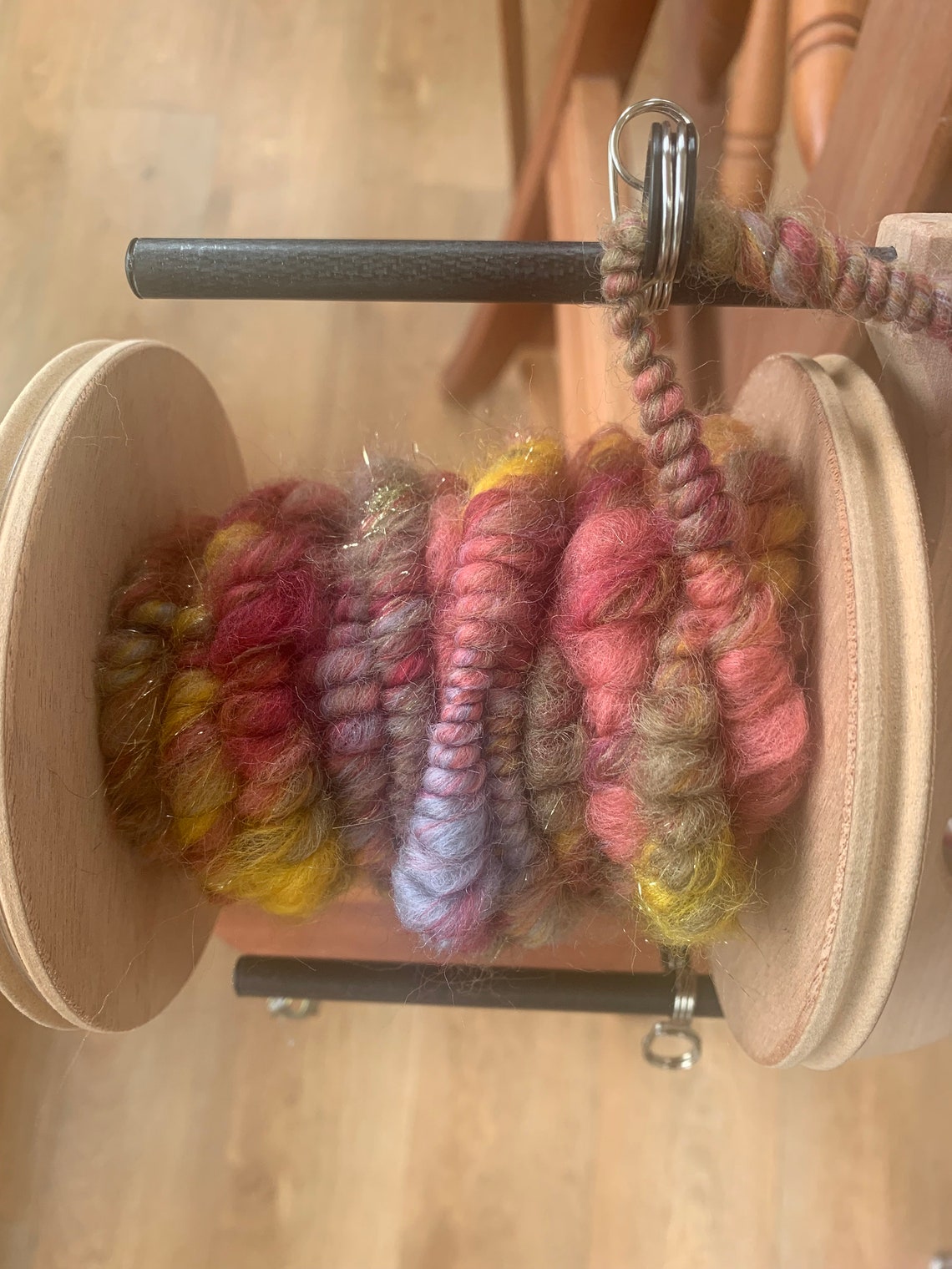 Handspun Coiled Art Yarn - Etsy