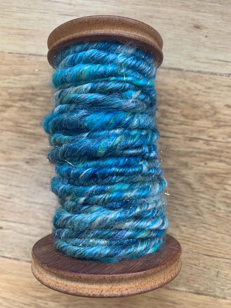 Handspun Coiled Art Yarn - Etsy