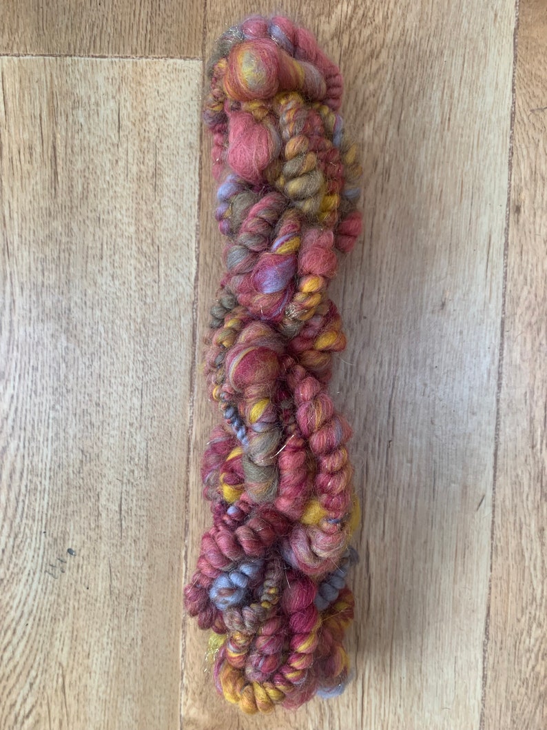 Handspun Coiled Art Yarn - Etsy