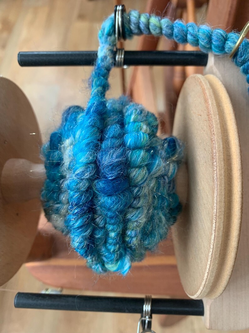 Handspun Coiled Art Yarn - Etsy