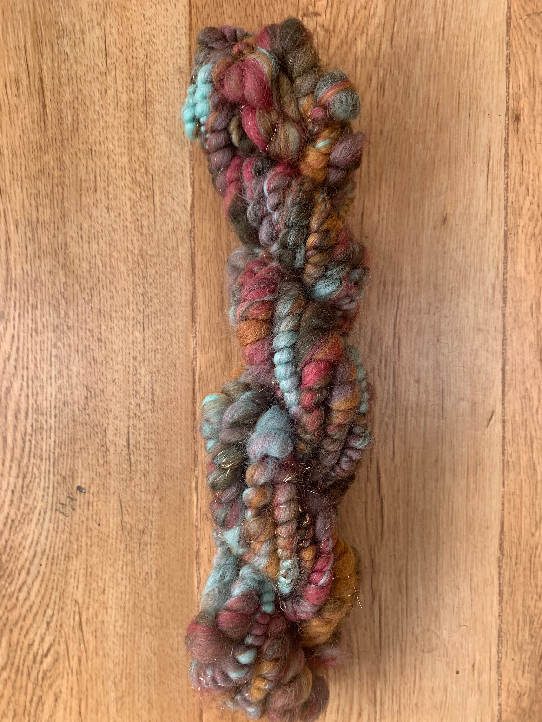 Handspun Coiled Art Yarn - Etsy