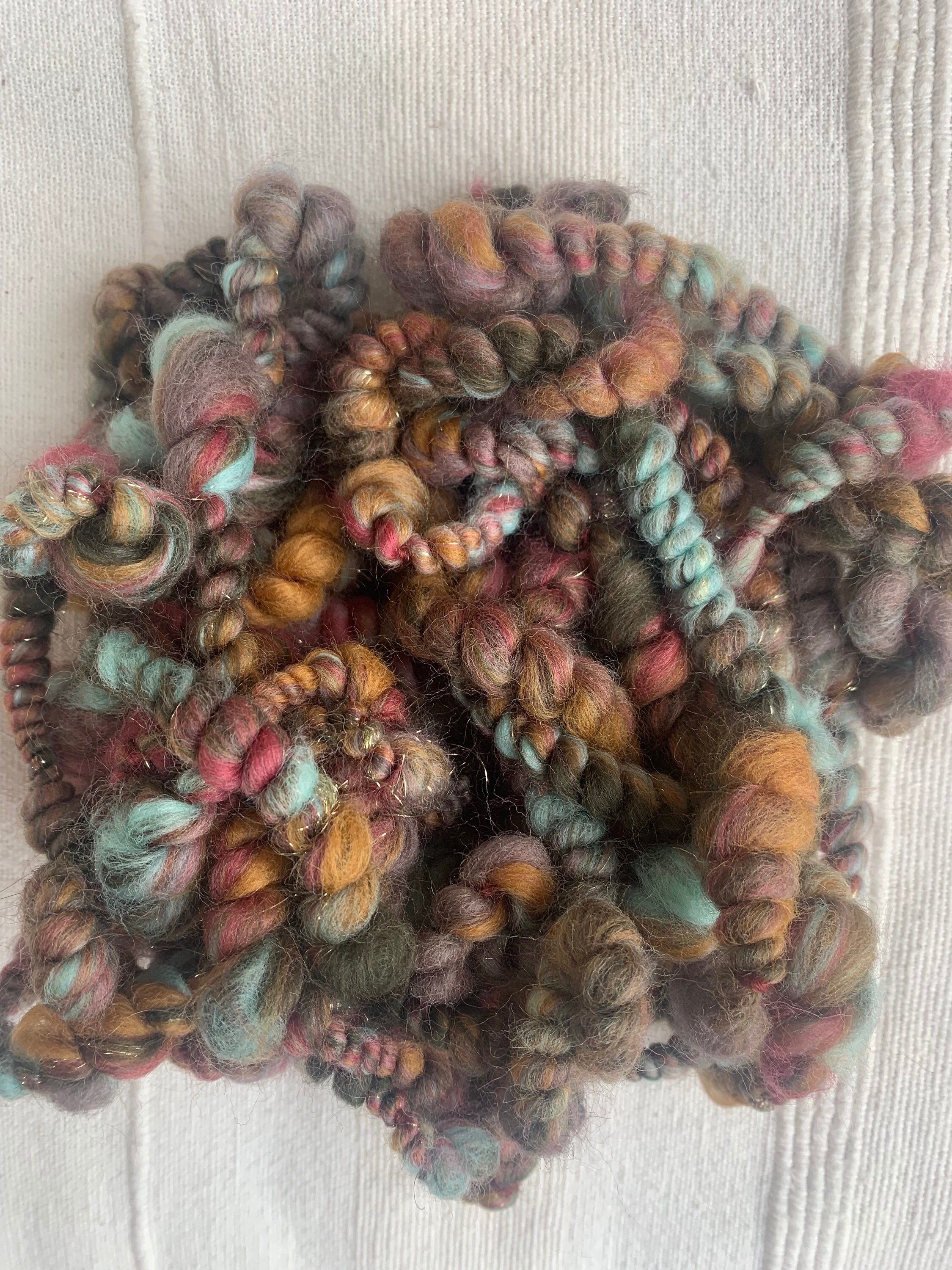 Handspun Coiled Art Yarn - Etsy