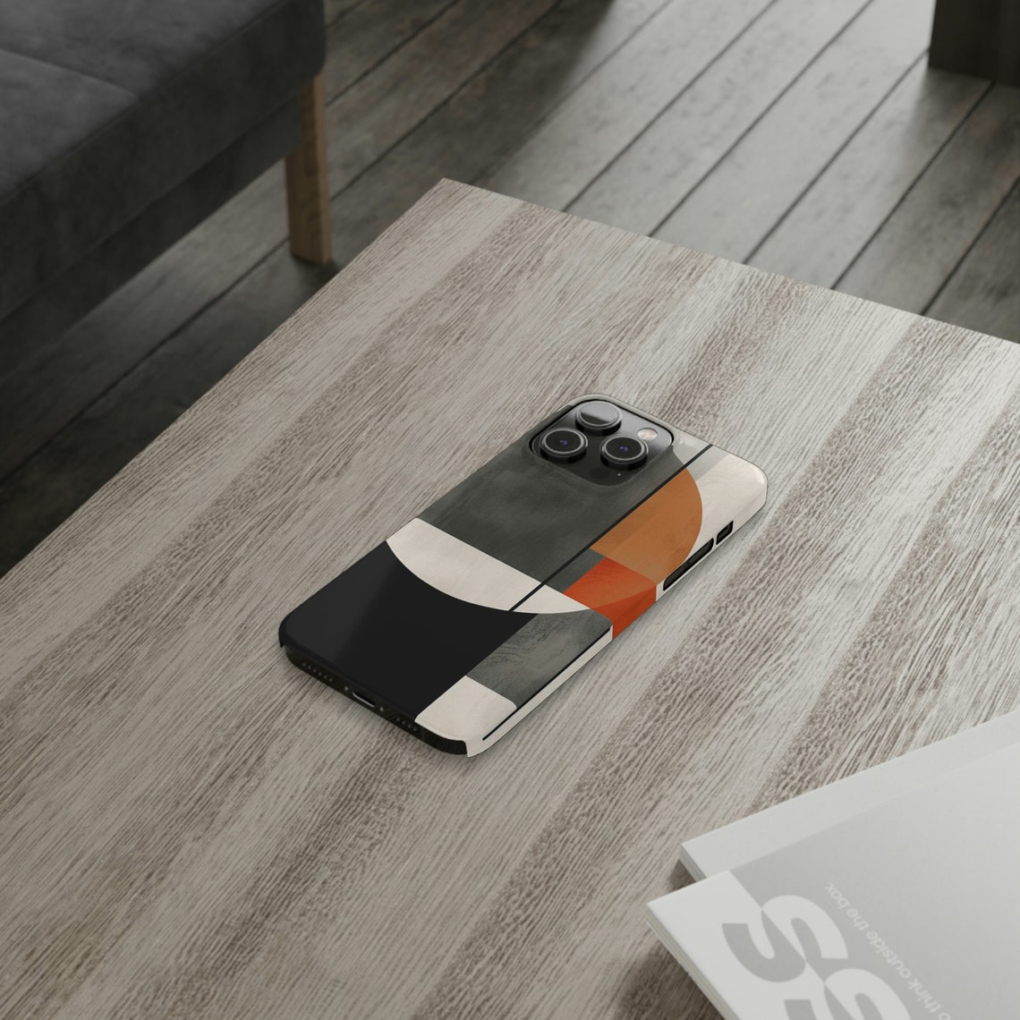Mid Century Modern Retro Abstract Design Slim Phone Cases, Case-mate ...
