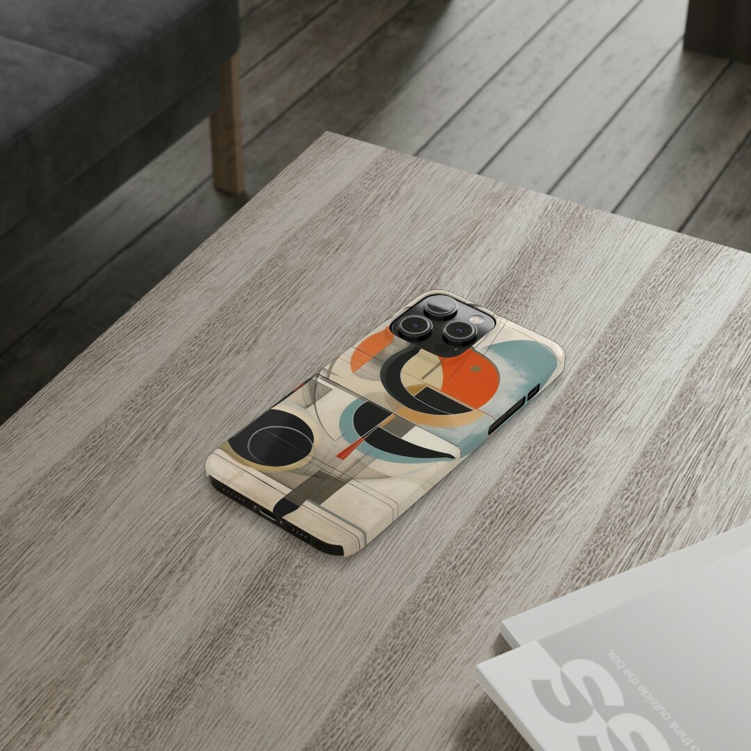 Mid Century Modern Retro Abstract Design Slim Phone Cases, Case-mate ...