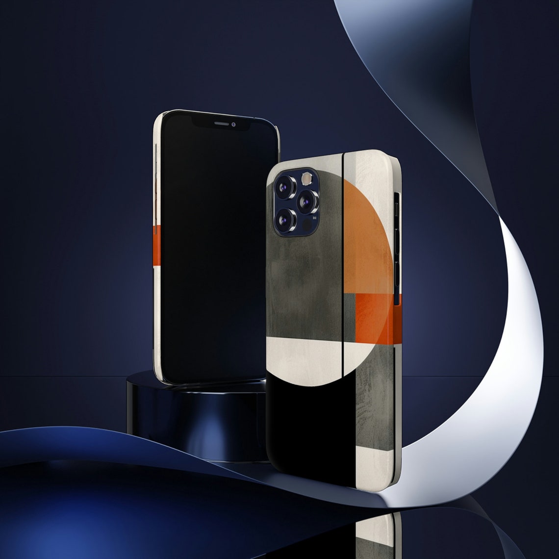 Mid Century Modern Retro Abstract Design Slim Phone Cases, Case-mate ...