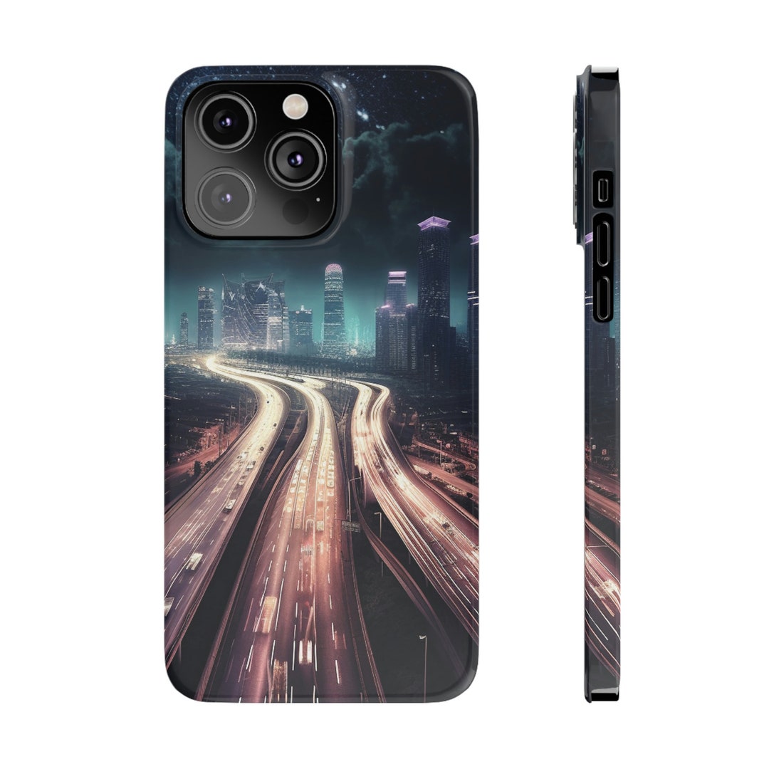 DOWNTOWN CITY TRAFFIC Modern Design Slim Phone Cases, Case-mate ...