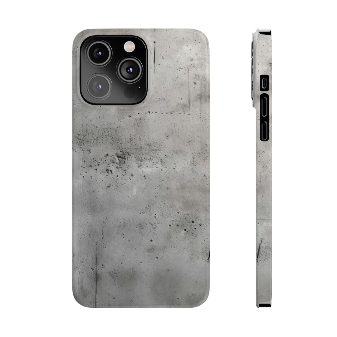 Smooth Concrete Minimal Modern Design Slim Phone Cases - Etsy