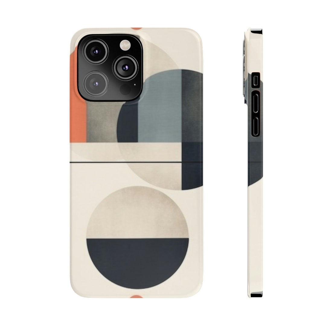 Mid Century Modern Retro Abstract Design Slim Phone Cases, Case-mate ...