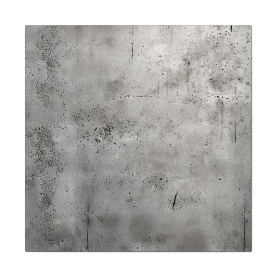 SMOOTH CONCRETE Modern Minimal Wall Art Design Canvas 6 Sizes - Etsy