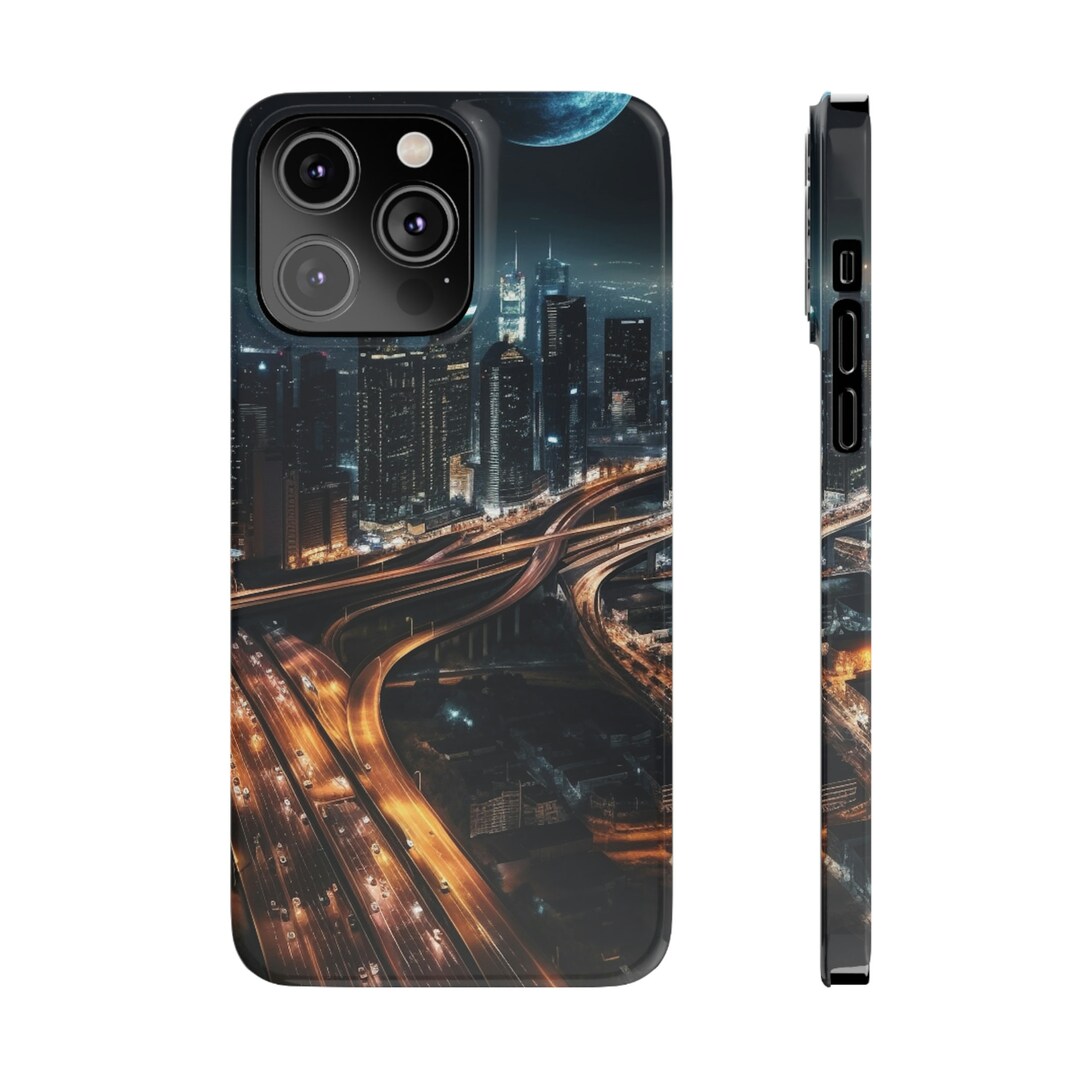 DOWNTOWN CITY TRAFFIC Modern Design Slim Phone Cases, Case-mate ...