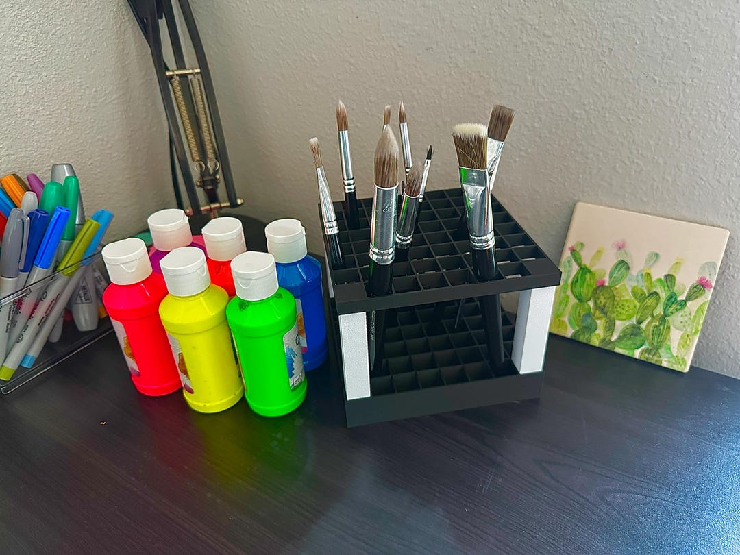 Paint Brush Cube - Etsy