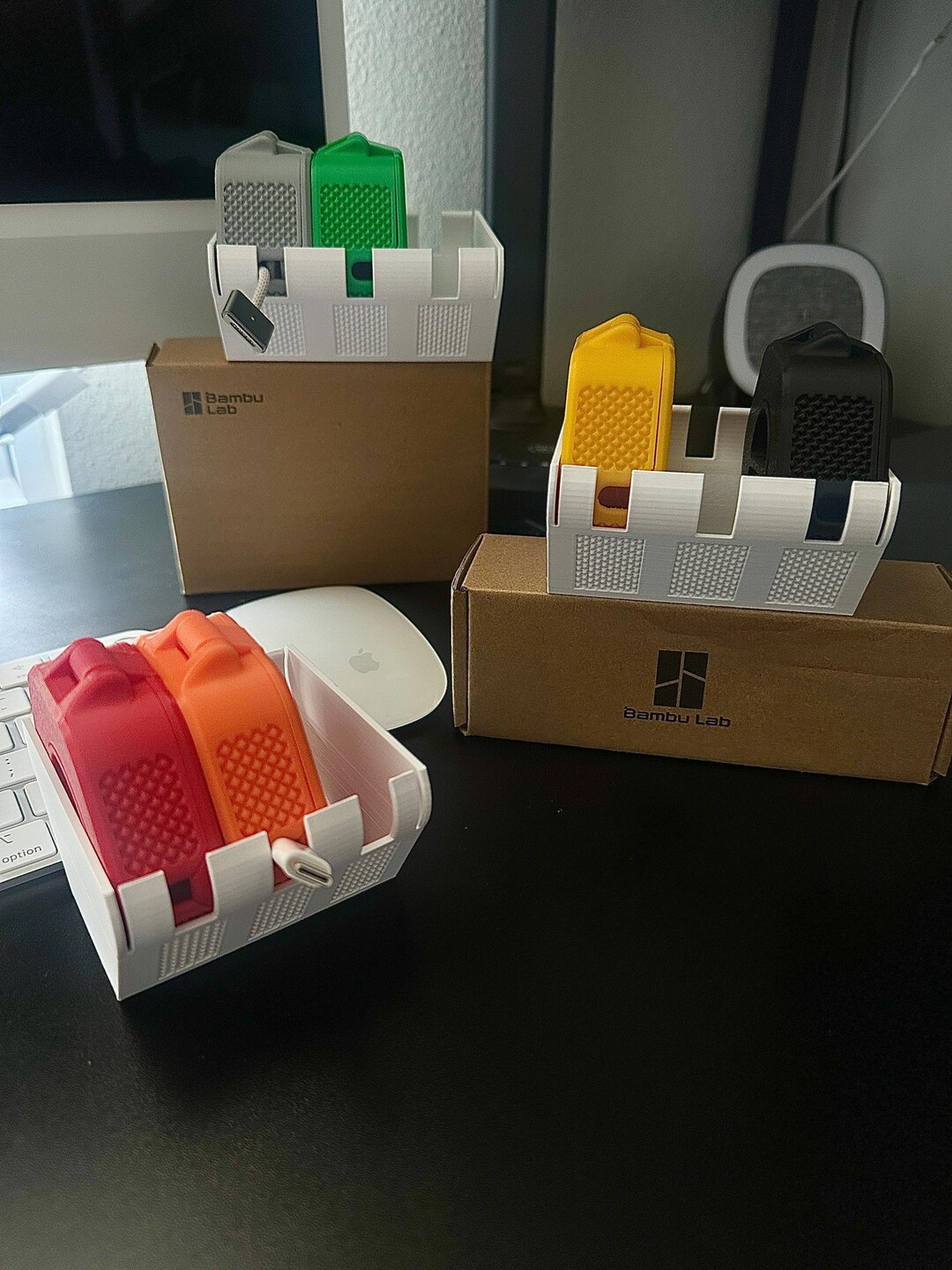 3D Printed Cable Winder Storage Container - Etsy