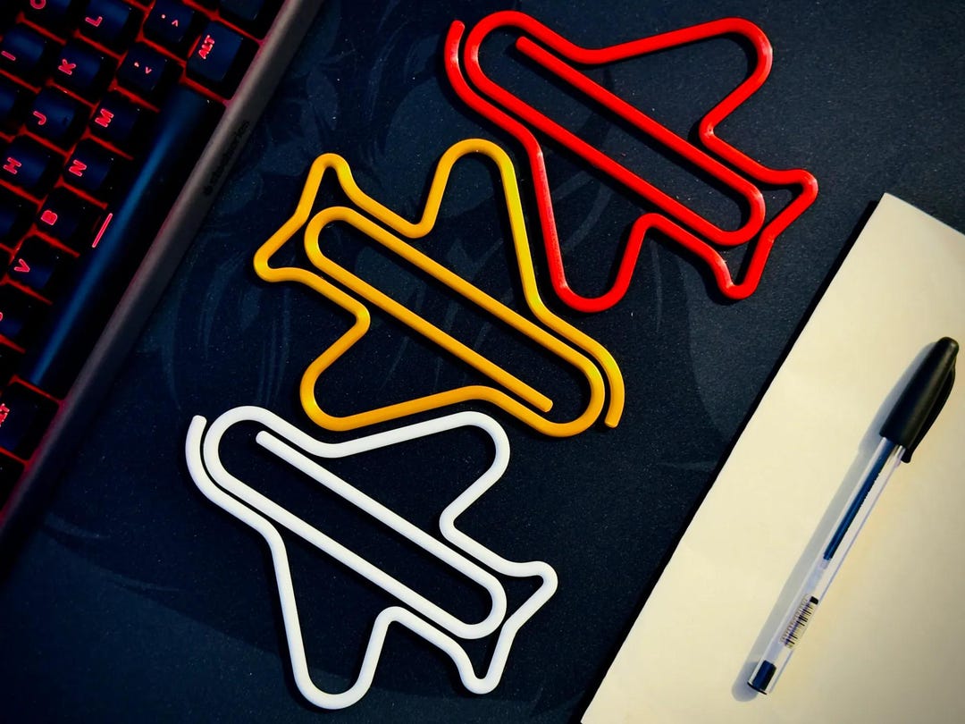 Jumbo Airplane Clips - Etsy