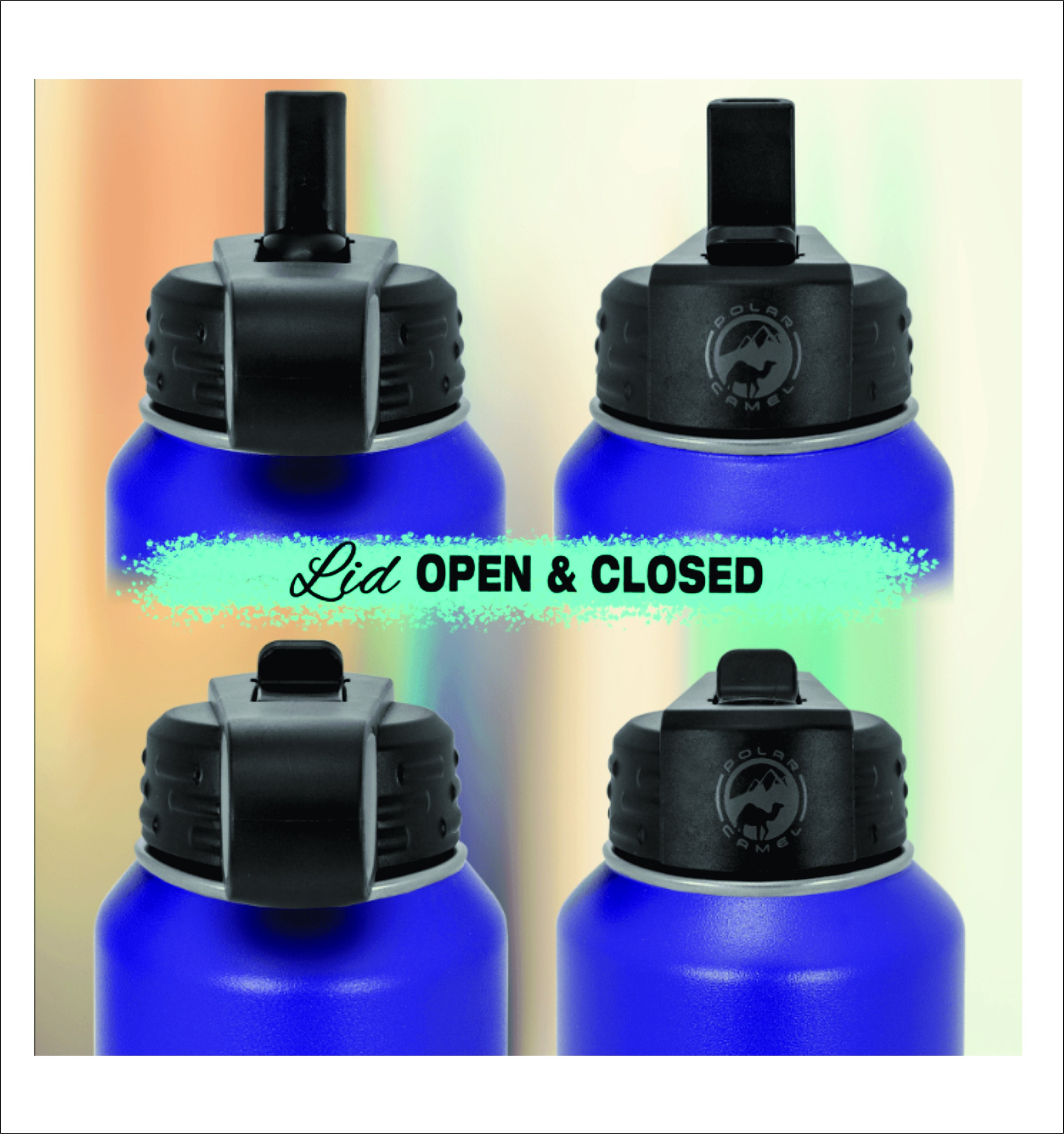 Personalized 32oz Water Bottle, Powder Coated, Cooperate Gift ...