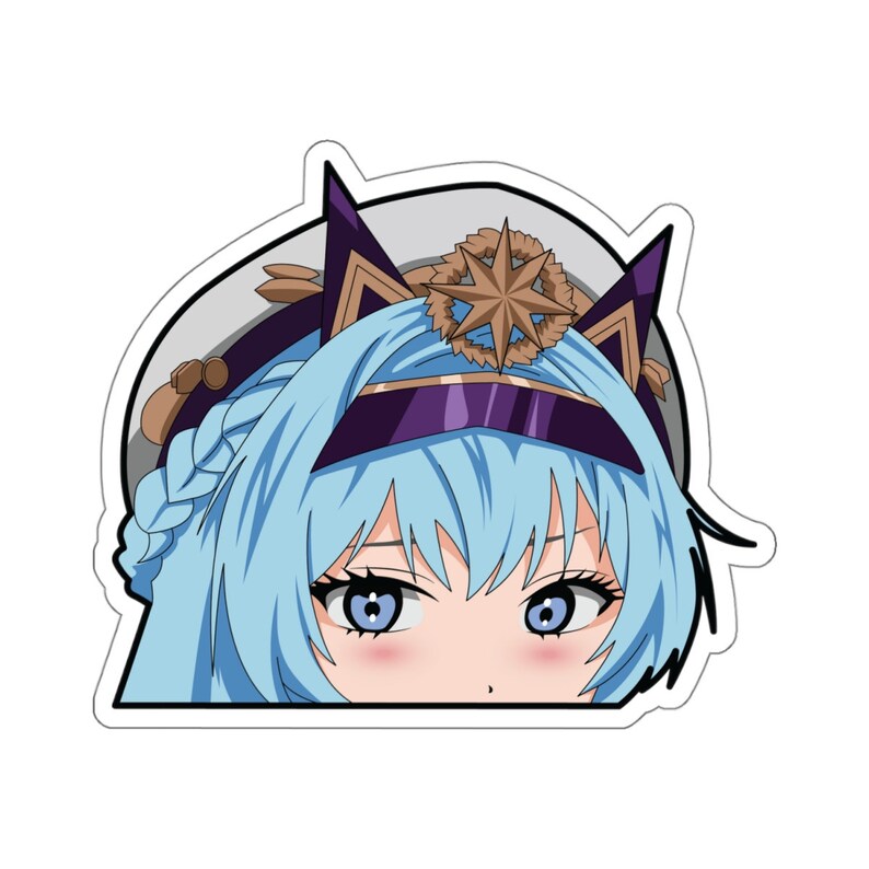 Helm Sticker, Helm Peeker, Helm Decals, Goddess of Victory: Nikke, Helm ...