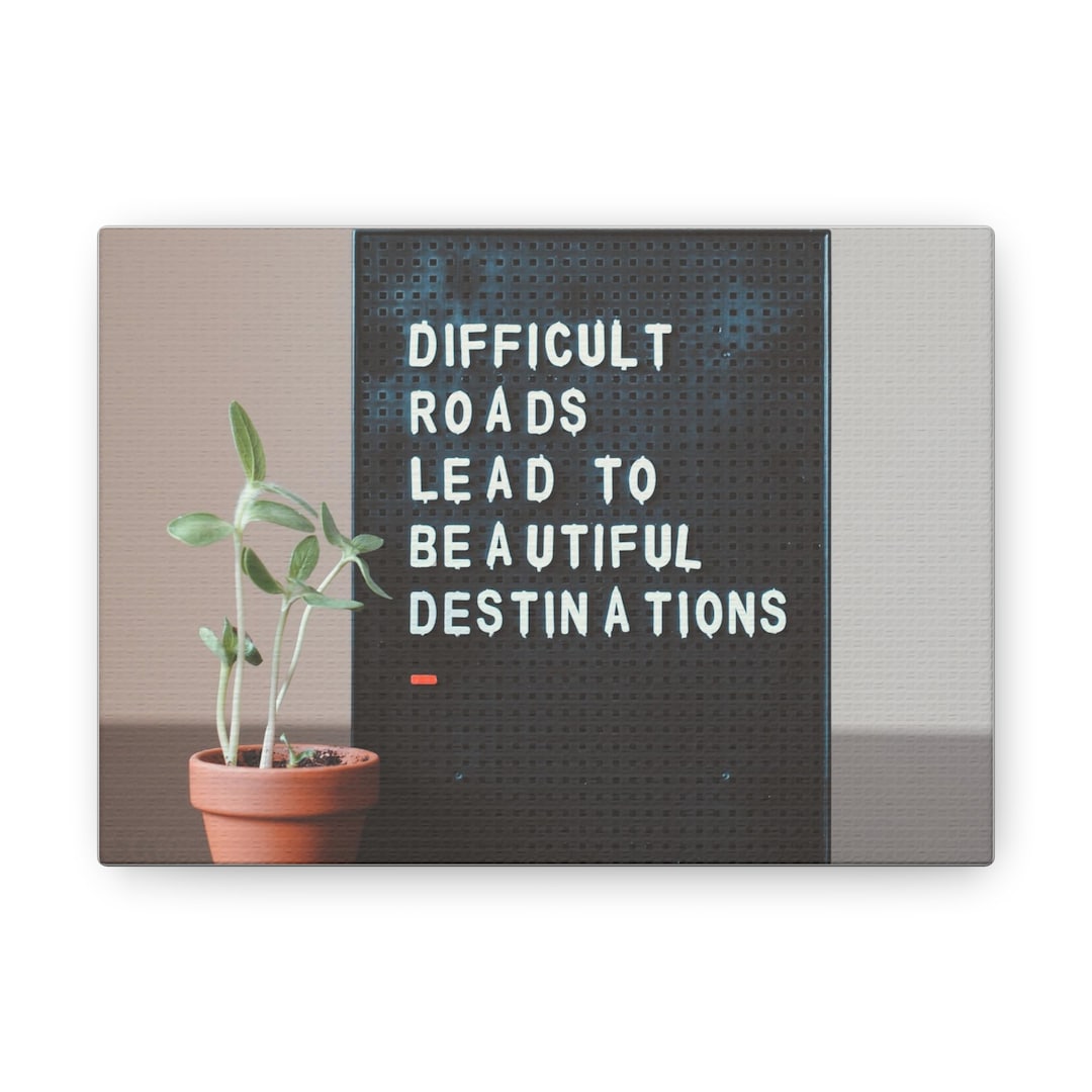 Positive Canvas Gallery Wraps - Etsy