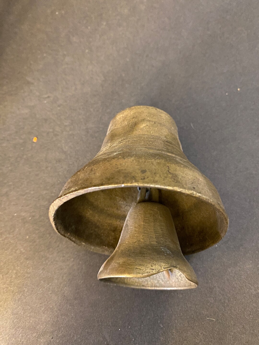 Vintage Solid Brass Bell 5” Tall - Etsy