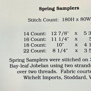 The Prairie Schooler - Spring Samplers, Book No. 60 - New Vintage 1997 ...
