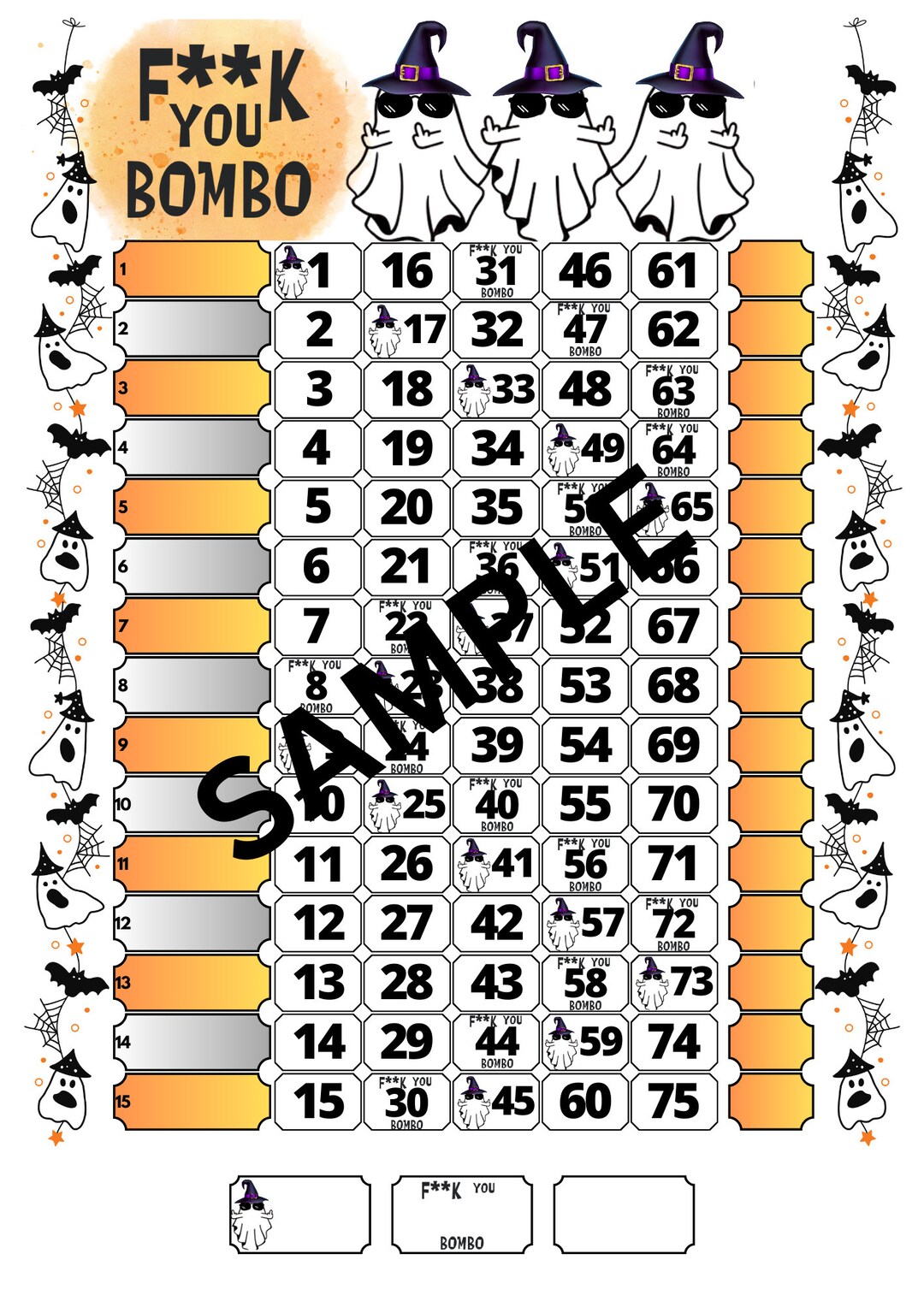 FK Bombo- 15 Lines (straight ) - Etsy