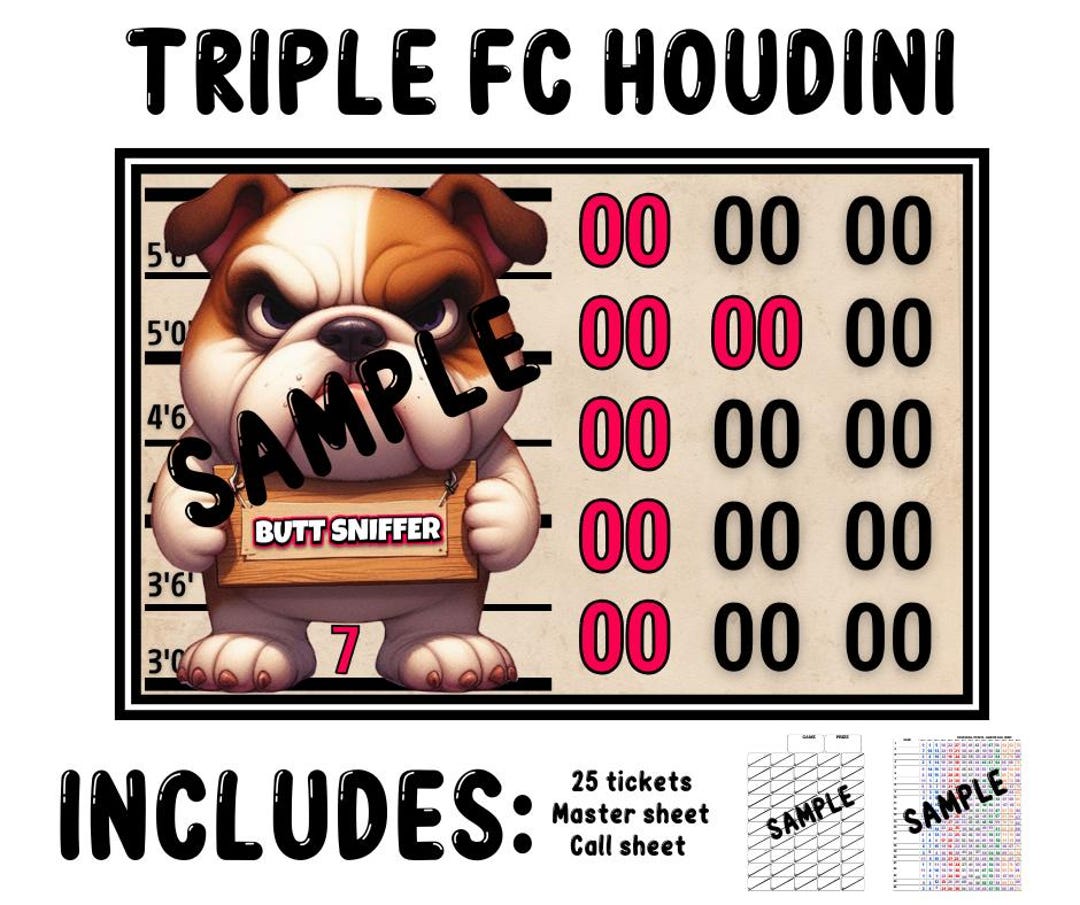 Triple FCH Bingo Holds - Etsy