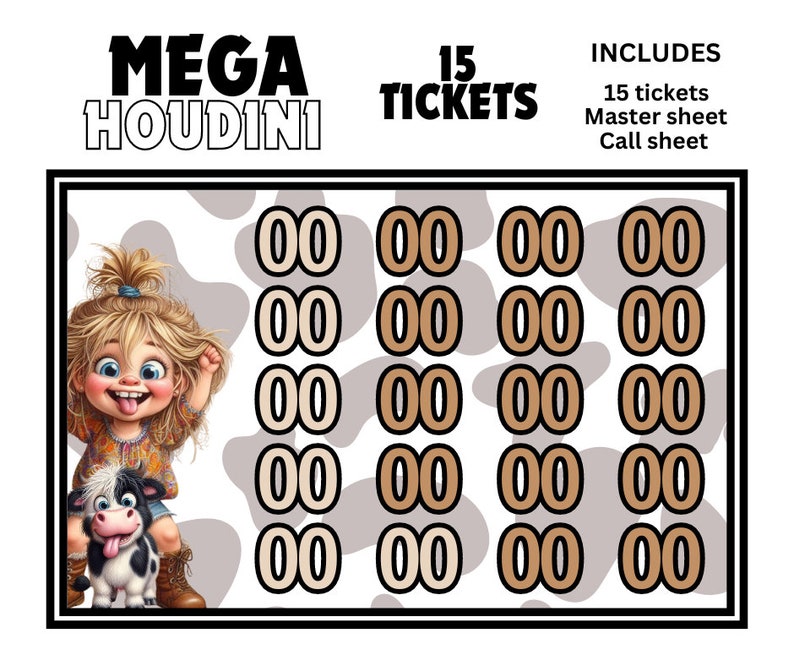 MEGA HOUDINI Bingo Holds - Etsy