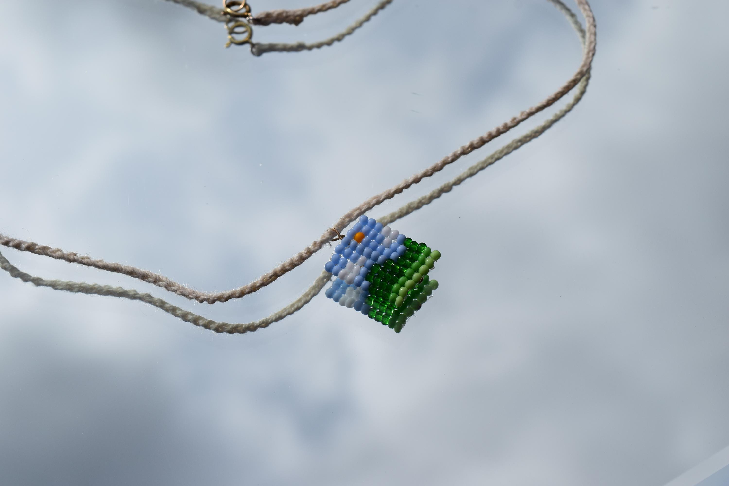 D.I.Y. Bead Weaving Landscape Charm: Do It Yourself Kit! Square Stitch ...