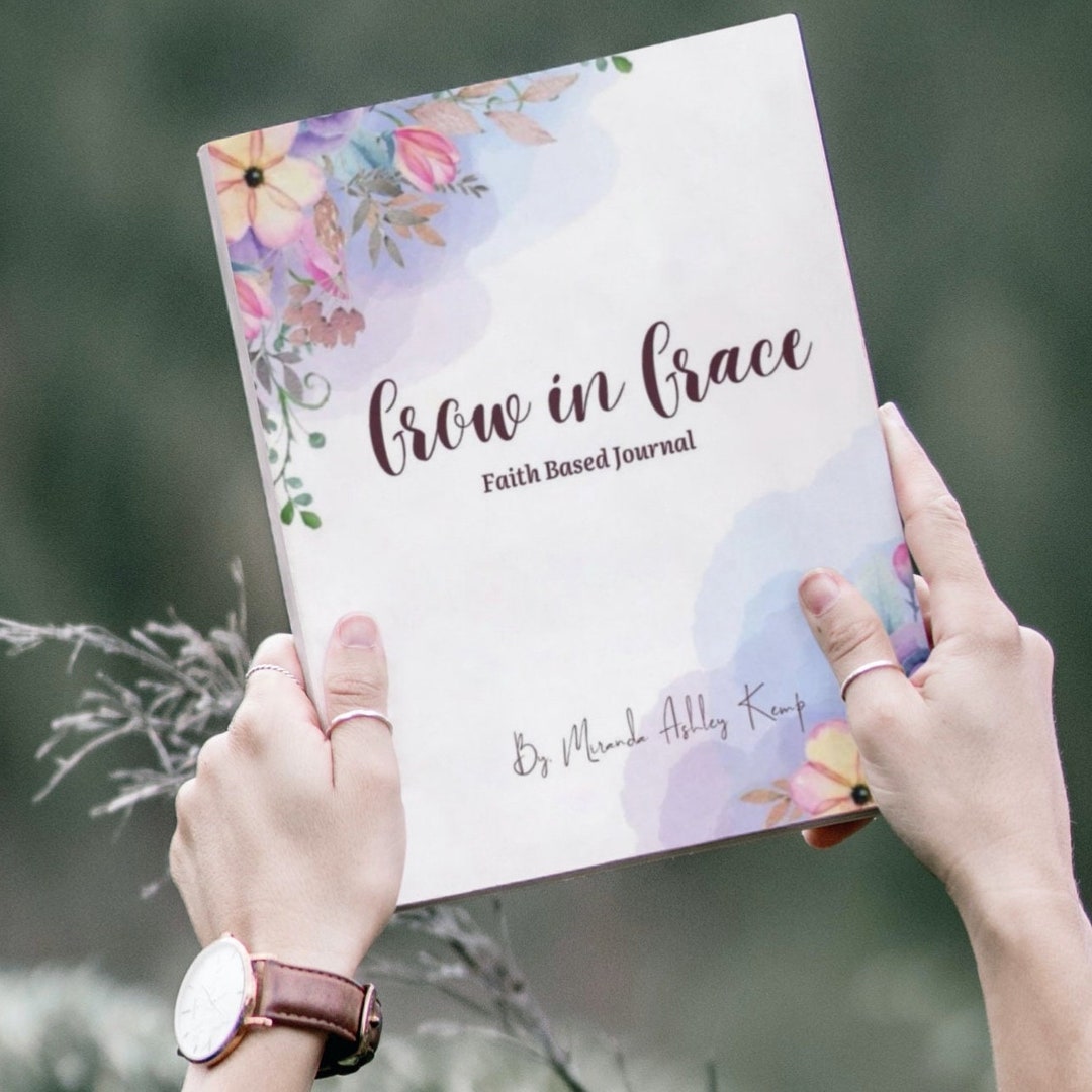 Grow in Grace Faith Based Journal - Etsy