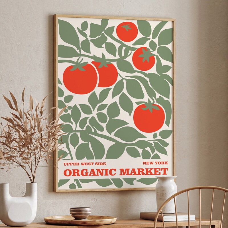 Farmers Market Print - Etsy