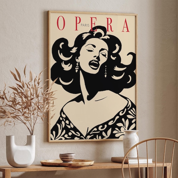 Opera Poster - Etsy