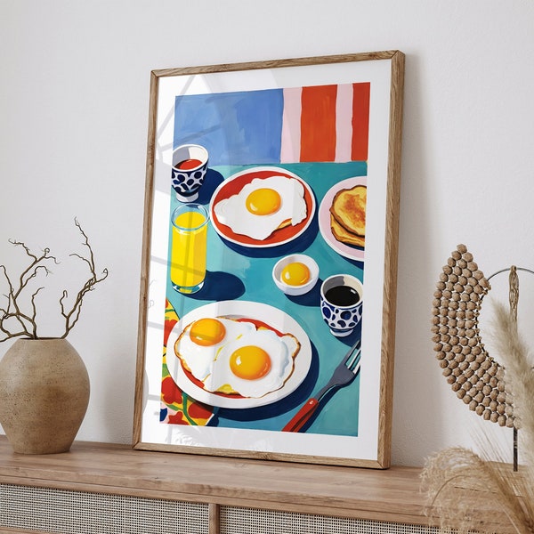 Colorful Kitchen Art - Etsy