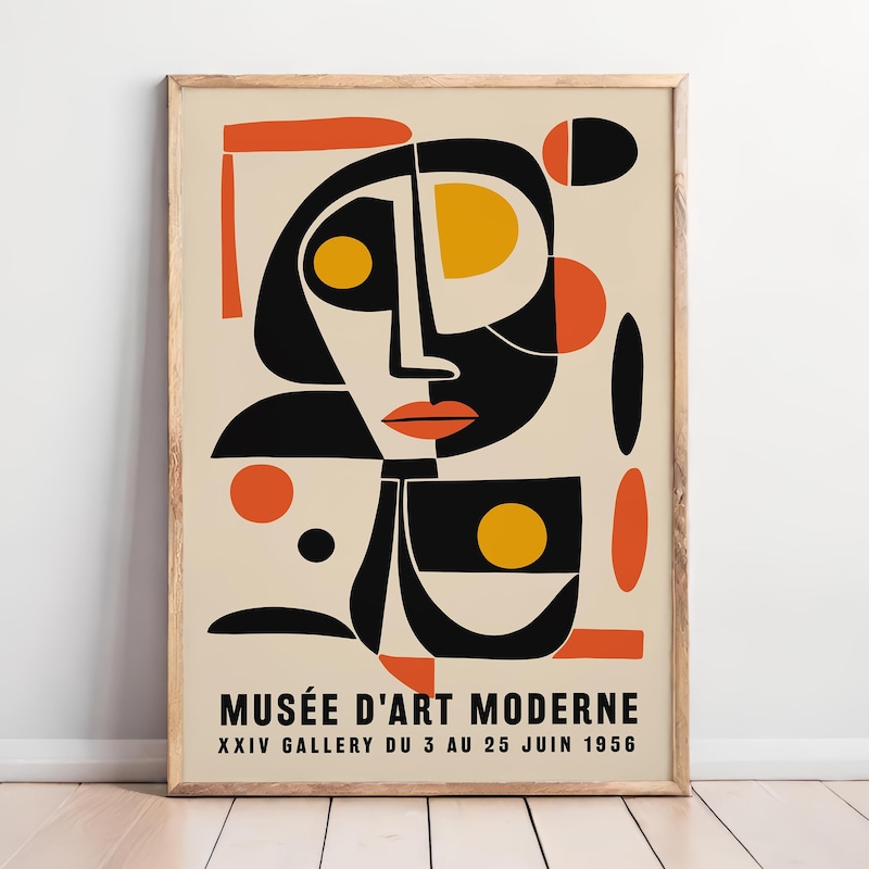 Printable Cubism Art - Etsy