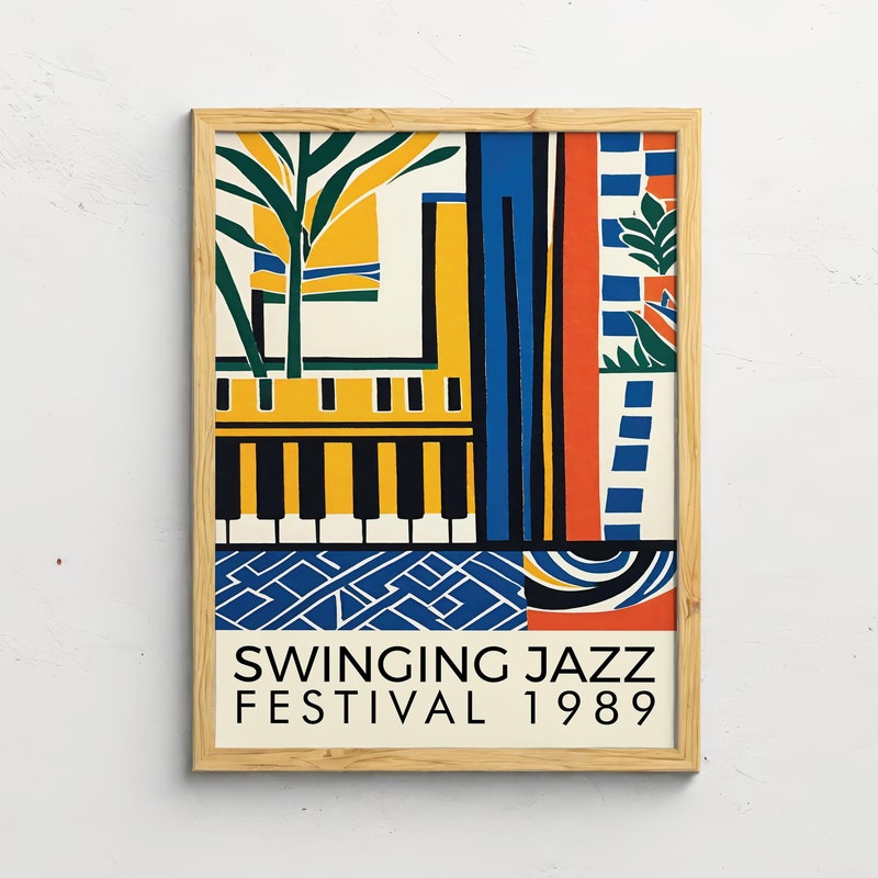 Jazz Poster - Etsy