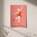 Ballet Poster Ballet Dancer Wall Art Ballet Print 24x36 - Etsy