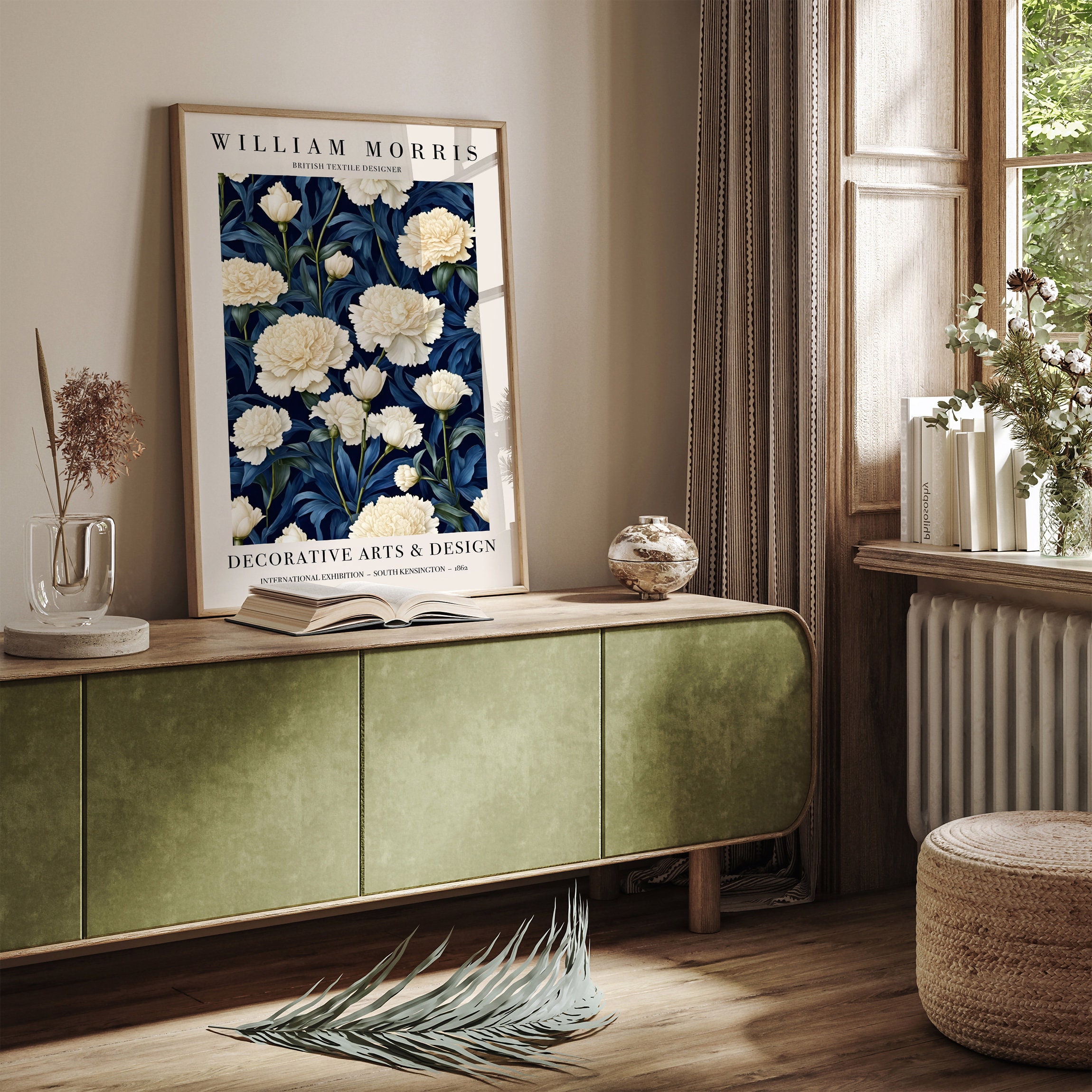 Enchanting Designs: William Morris Poster Nature, Craftsmanship, Elegance - Etsy