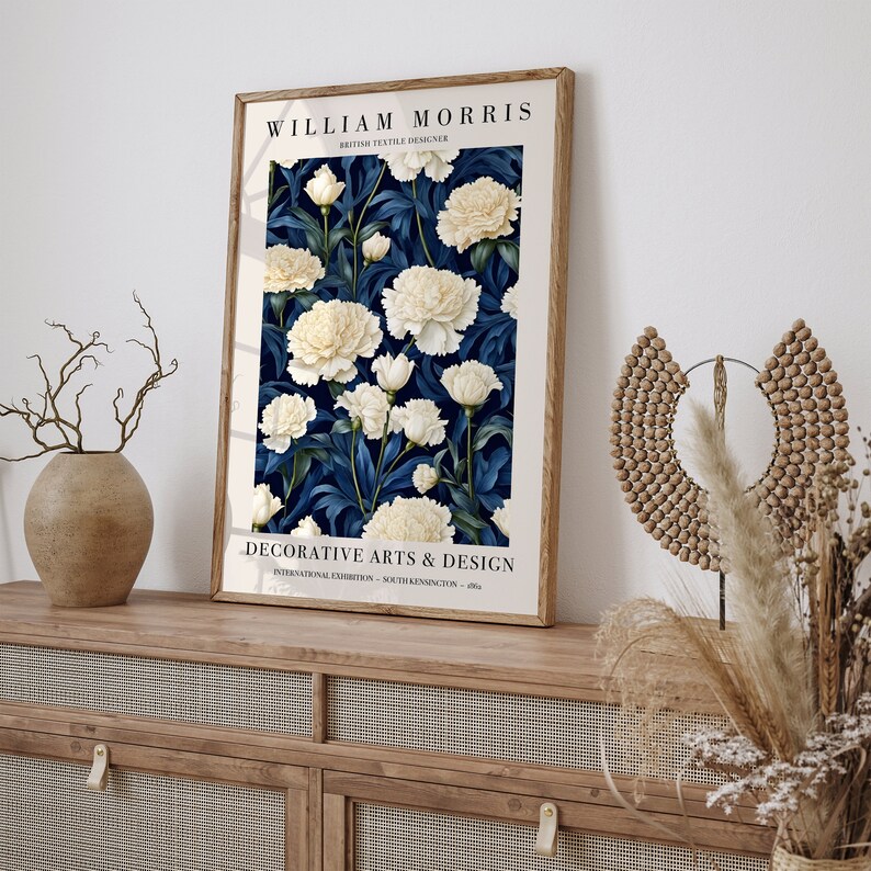 Enchanting Designs: William Morris Poster Nature, Craftsmanship, Elegance - Etsy