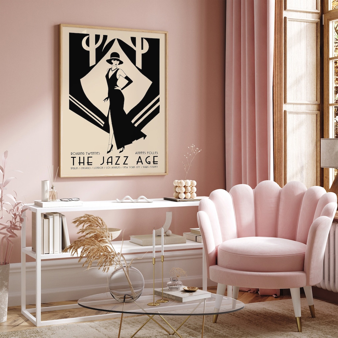 Art Deco Delights Revel in the Jazz Age Poster Extravaganza for a ...