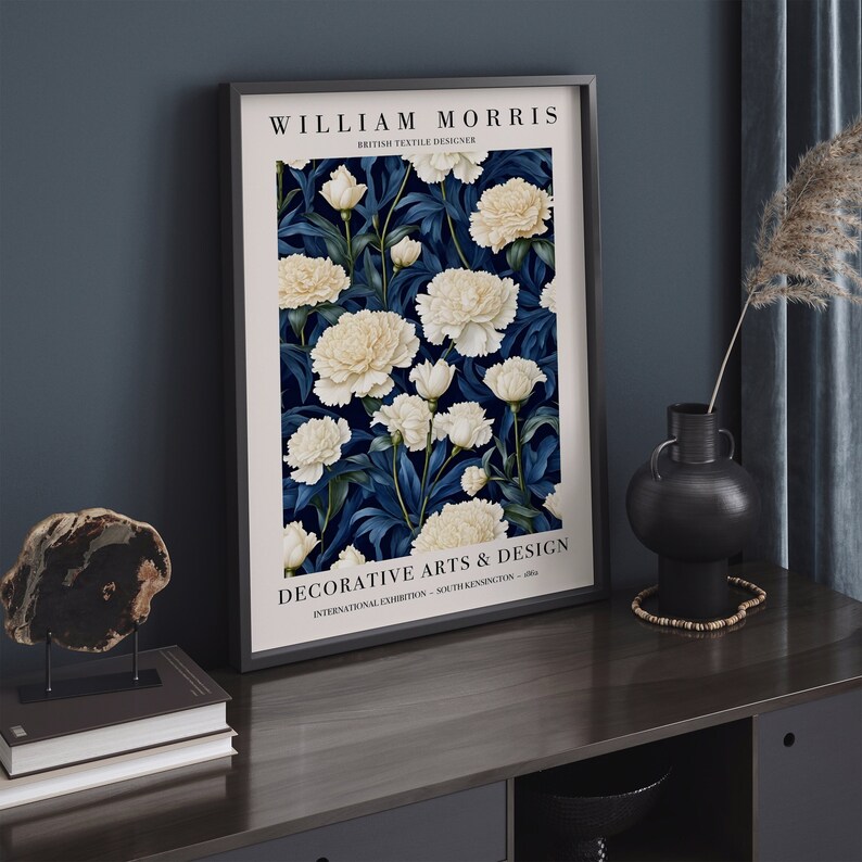 Enchanting Designs: William Morris Poster Nature, Craftsmanship, Elegance - Etsy