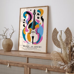 Music Academy Poster, Classical Music Print, Vintage Music Wall Art ...