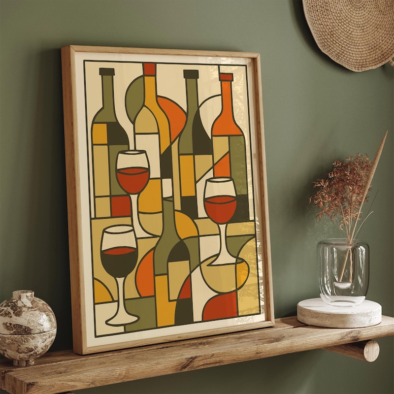 Cubism Wine - Etsy