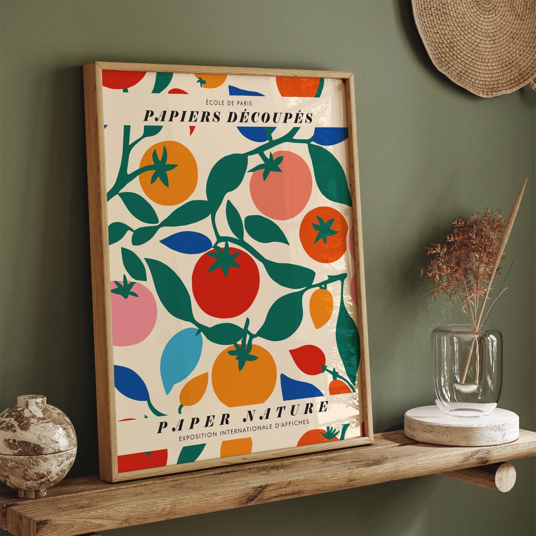 Tomato Poster, Tomato Wall Art, Kitchen Poster, Dining Room Decor ...