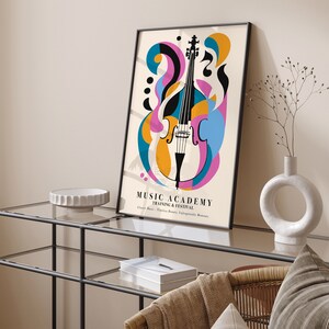 Music Academy Poster, Classical Music Print, Vintage Music Wall Art ...