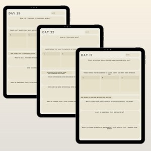 30 Day Journal Challenge | Digital Journal | Goodnotes | Printable A5 ...